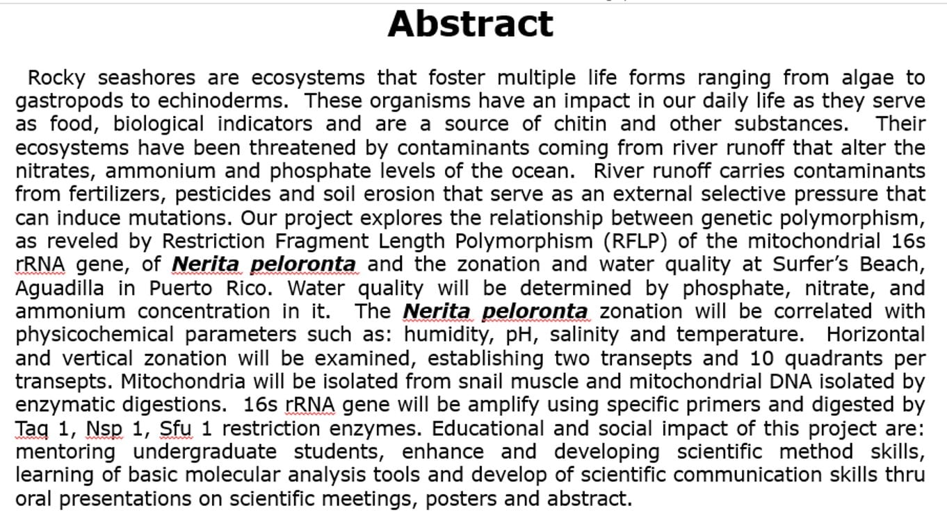 Literatura Científica - Inter American University of Puerto Rico Inc ...